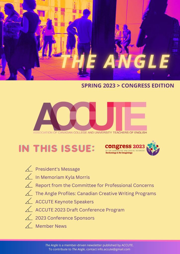 THE ANGLE: Spring 2023