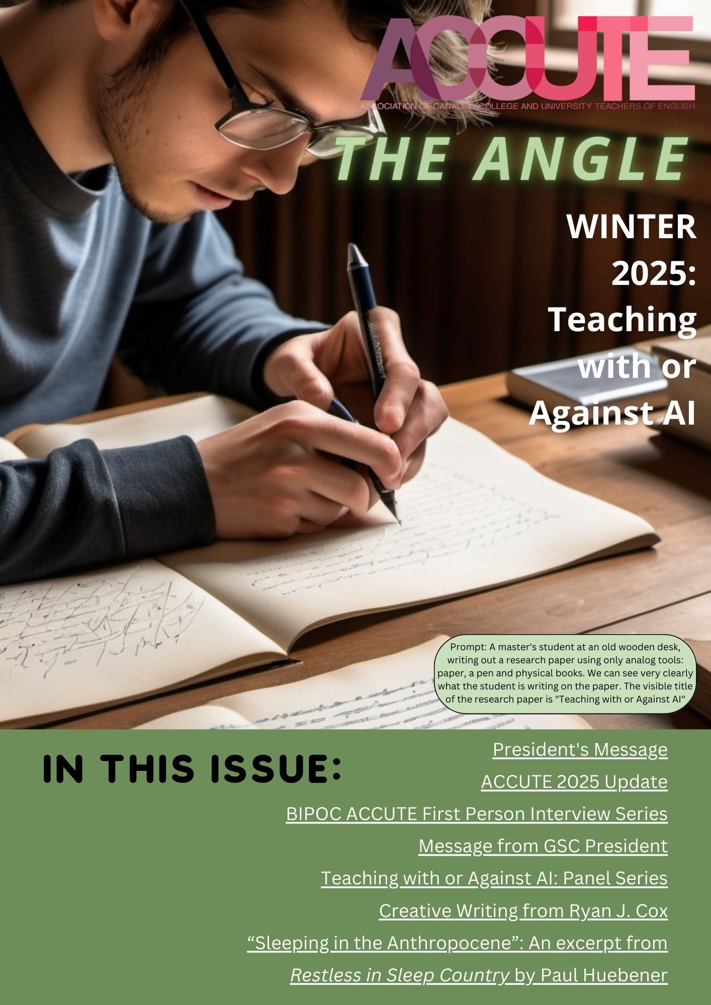 The Angle's Winter 2025 issue is here!